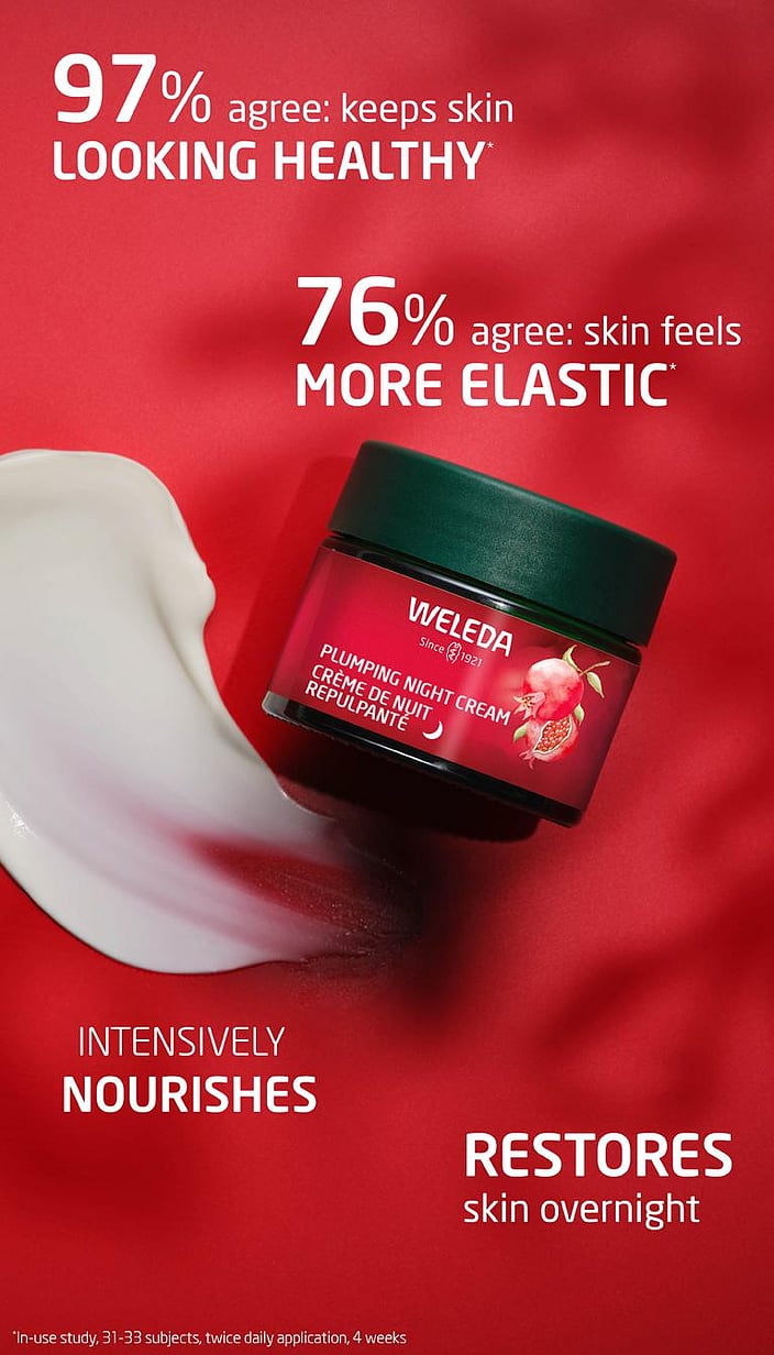 Plumping Night Cream - Weleda